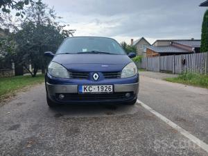 Blue Renault Grand Scenic 2005 in Daugavpils, with an engine capacity of 1.90 L and mileage of 300 thousand km for 1150 €, photo 12 on AUTOMOTO.COM.LV