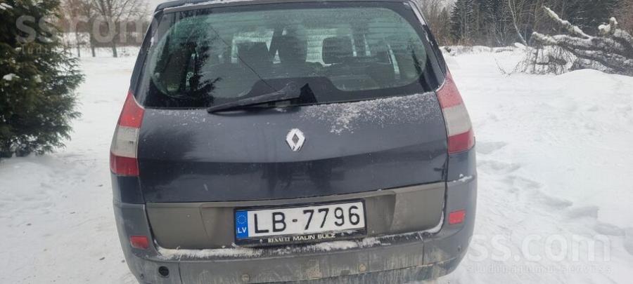 Zils Renault Grand Scenic 2006 Madona, ar dzinēja tilpumu 1.90 L un nobraukumu 190 tūkst. km par 500 €, foto 5 vietnē AUTOMOTO.COM.LV
