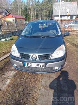 Синий Рено Гранд Сценик 2006 в Рига, объемом двигателя 1.90 л и пробегом 351 тыс. км за 500 €, фото  на AUTOMOTO.COM.LV