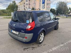 Zils Renault Grand Scenic 2007 Jelgava, ar dzinēja tilpumu 1.90 L un nobraukumu 275 tūkst. km par 1350 €, foto 1 vietnē AUTOMOTO.COM.LV