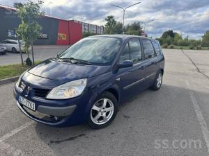 Zils Renault Grand Scenic 2007 Jelgava, ar dzinēja tilpumu 1.90 L un nobraukumu 275 tūkst. km par 1350 €, foto 4 vietnē AUTOMOTO.COM.LV