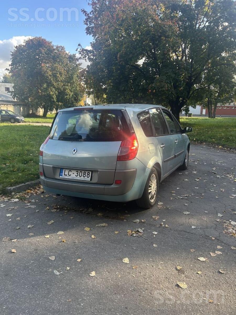 Синий Рено Гранд Сценик 2007 в Рига, объемом двигателя 1.50 л и пробегом 378 тыс. км за 560 €, фото 3 на AUTOMOTO.COM.LV