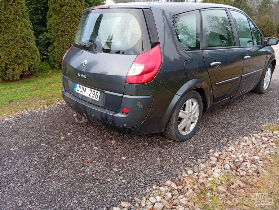Blue Renault Grand Scenic 2008 in Silute, with an engine capacity of 1.90 L and mileage of 31 thousand km for 1450 €, photo 2 on AUTOMOTO.COM.LV