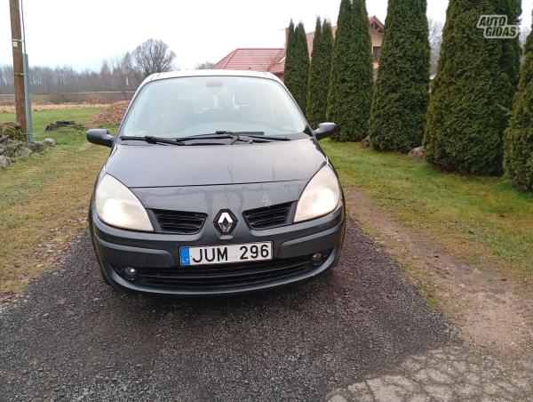 Blue Renault Grand Scenic 2008 in Silute, with an engine capacity of 1.90 L and mileage of 31 thousand km for 1450 €, photo 3 on AUTOMOTO.COM.LV