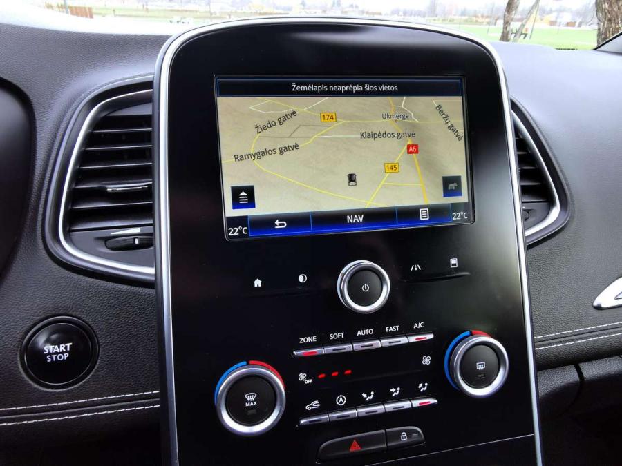 Синий Рено Гранд Сценик 2017 в Укмерге, объемом двигателя 1.20 л и пробегом 202 тыс. км за 8300 €, фото 23 на AUTOMOTO.COM.LV