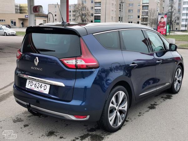 Blue Renault Grand Scenic 2017 in Ukmerge, with an engine capacity of 1.20 L and mileage of 202 thousand km for 8300 €, photo 1 on AUTOMOTO.COM.LV