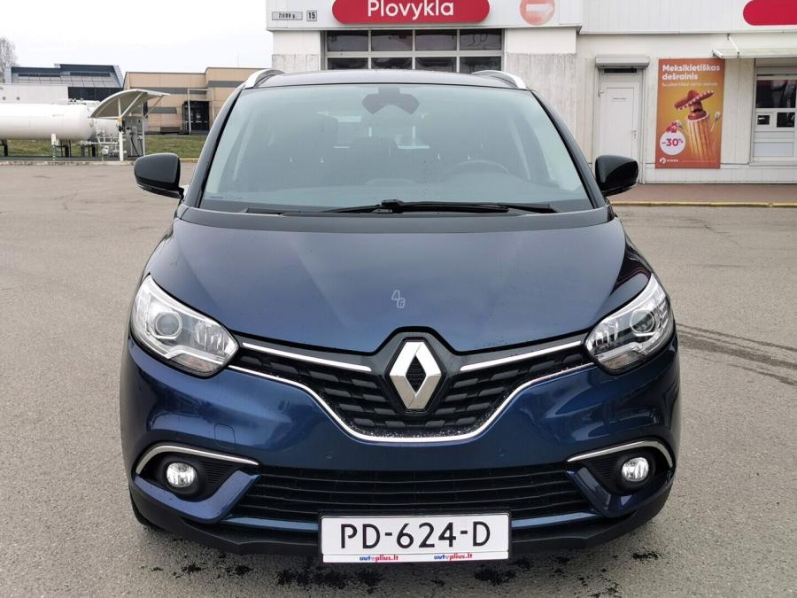 Zils Renault Grand Scenic 2017 Ukmergė, ar dzinēja tilpumu 1.20 L un nobraukumu 202 tūkst. km par 8300 €, foto 5 vietnē AUTOMOTO.COM.LV
