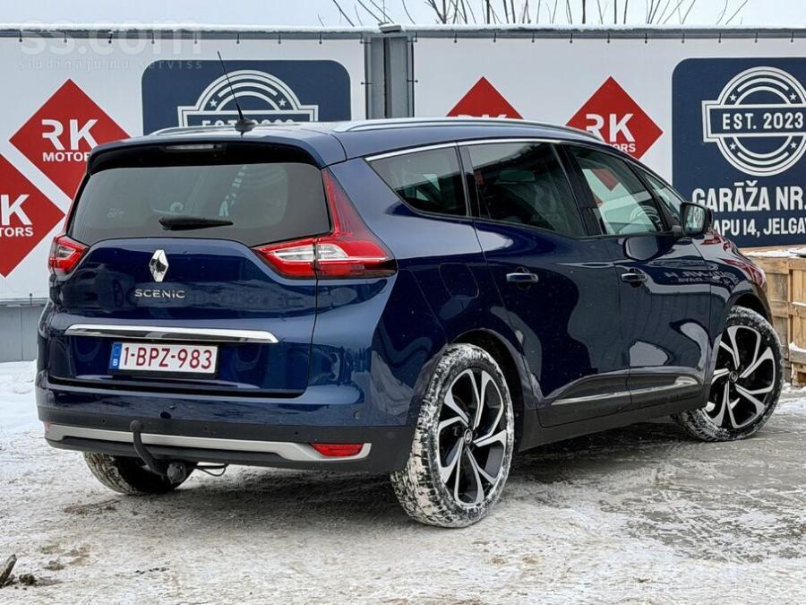 Zils Renault Grand Scenic 2018 Jelgava, ar dzinēja tilpumu 1.50 L un nobraukumu 181 tūkst. km par 13500 €, foto 4 vietnē AUTOMOTO.COM.LV