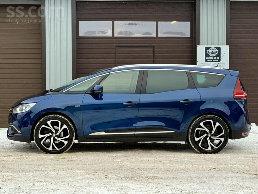 Zils Renault Grand Scenic 2018 Jelgava, ar dzinēja tilpumu 1.50 L un nobraukumu 181 tūkst. km par 13500 €, foto 10 vietnē AUTOMOTO.COM.LV
