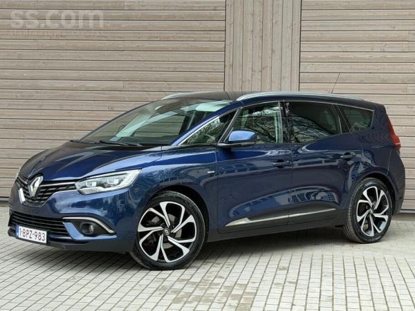 Zils Renault Grand Scenic 2018 Jelgava, ar dzinēja tilpumu 1.50 L un nobraukumu 181 tūkst. km par 11900 €, foto 8 vietnē AUTOMOTO.COM.LV