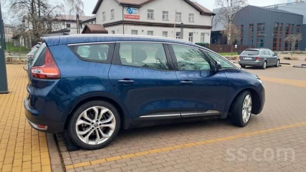 Zils Renault Grand Scenic 2018 Rīga, ar dzinēja tilpumu 1.50 L un nobraukumu 198 tūkst. km par 8100 €, foto 2 vietnē AUTOMOTO.COM.LV