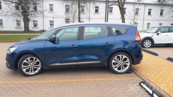 Zils Renault Grand Scenic 2018 Rīga, ar dzinēja tilpumu 1.50 L un nobraukumu 198 tūkst. km par 8100 €, foto 4 vietnē AUTOMOTO.COM.LV
