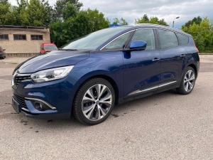 Zils Renault Grand Scenic 2018 Raseiniai, ar dzinēja tilpumu 1.46 L un nobraukumu 264 tūkst. km par 7950 €, foto  vietnē AUTOMOTO.COM.LV