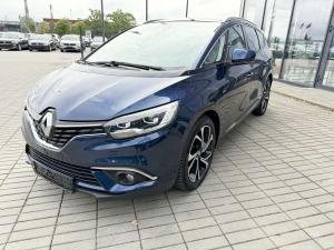 Blue Renault Grand Scenic 2018 in Kaunas, with an engine capacity of 1.60 L and mileage of 166 thousand km for 9900 €, photo  on AUTOMOTO.COM.LV