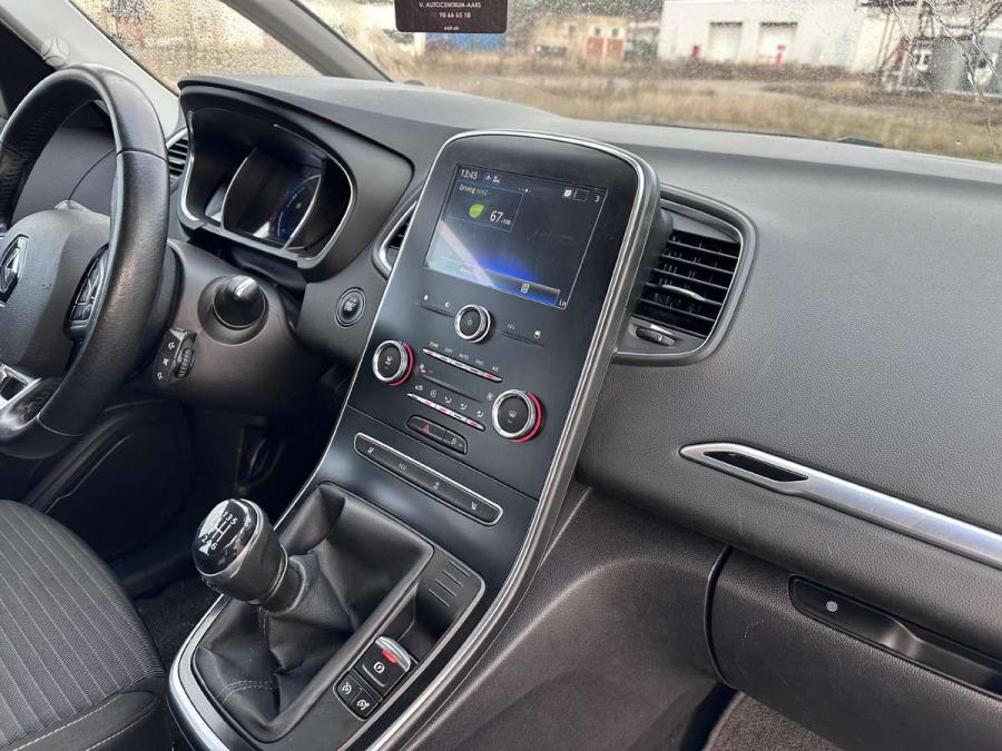 Blue Renault Grand Scenic 2019 in Vilnius, with an engine capacity of 1.60 L and mileage of 274 thousand km for 7000 €, photo 14 on AUTOMOTO.COM.LV