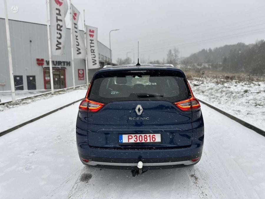 Zils Renault Grand Scenic 2019 Viļņa, ar dzinēja tilpumu 1.75 L un nobraukumu 274 tūkst. km par 7400 €, foto 6 vietnē AUTOMOTO.COM.LV