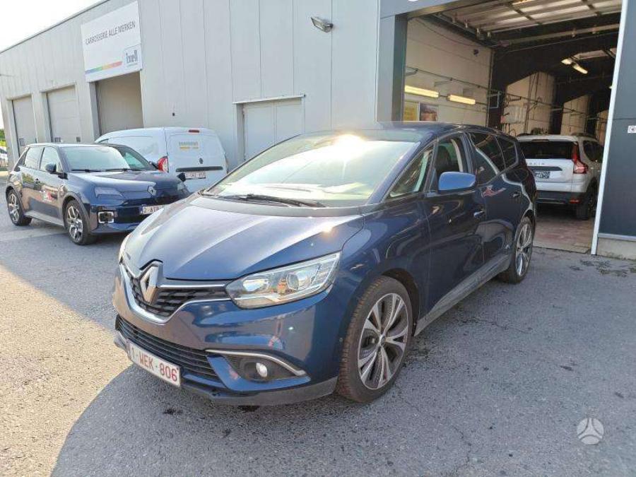 Zils Renault Grand Scenic 2019 Šauļi, ar dzinēja tilpumu 1.33 L un nobraukumu 200 tūkst. km par 7100 €, foto 1 vietnē AUTOMOTO.COM.LV