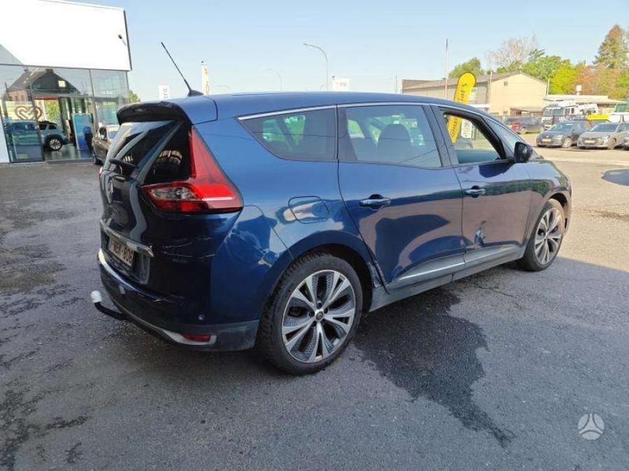 Zils Renault Grand Scenic 2019 Šauļi, ar dzinēja tilpumu 1.33 L un nobraukumu 200 tūkst. km par 7100 €, foto 4 vietnē AUTOMOTO.COM.LV