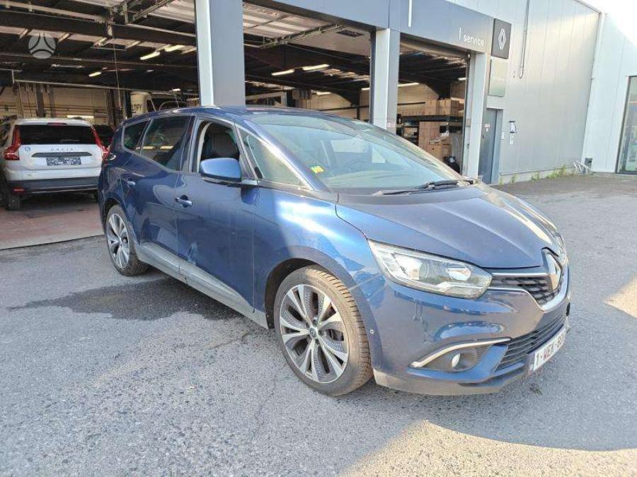Zils Renault Grand Scenic 2019 Šauļi, ar dzinēja tilpumu 1.33 L un nobraukumu 200 tūkst. km par 7100 €, foto 5 vietnē AUTOMOTO.COM.LV