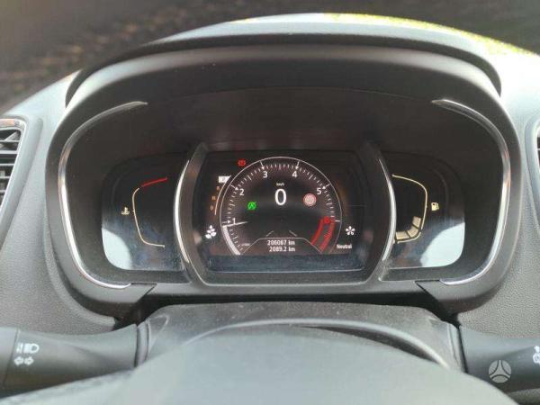 Zils Renault Grand Scenic 2019 Šauļi, ar dzinēja tilpumu 1.33 L un nobraukumu 200 tūkst. km par 7100 €, foto 6 vietnē AUTOMOTO.COM.LV