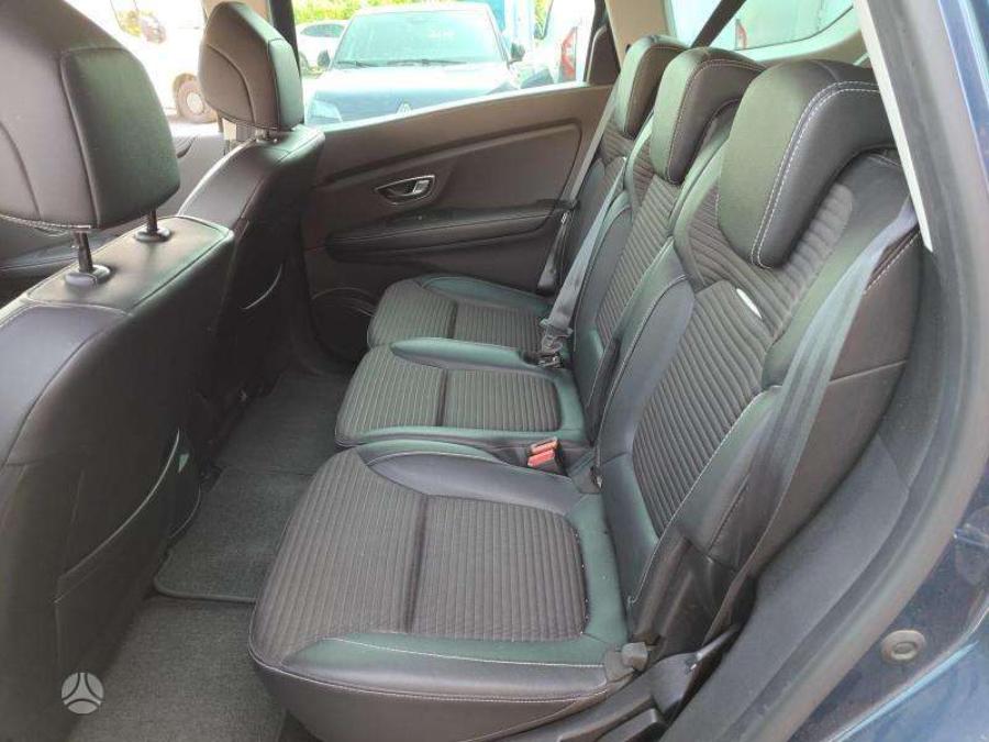 Zils Renault Grand Scenic 2019 Šauļi, ar dzinēja tilpumu 1.33 L un nobraukumu 200 tūkst. km par 7100 €, foto 15 vietnē AUTOMOTO.COM.LV