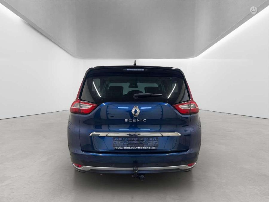 Blue Renault Grand Scenic 2021 in Marijampole, with an engine capacity of 1.33 L and mileage of 158 thousand km for 16565 €, photo 5 on AUTOMOTO.COM.LV