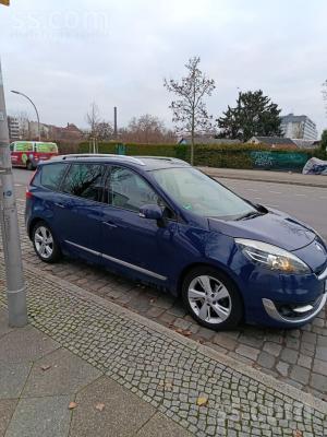 Zils Renault Grand Scenic 2013 Rīga, ar dzinēja tilpumu 1.50 L un nobraukumu 320 tūkst. km par 1500 €, foto 3 vietnē AUTOMOTO.COM.LV