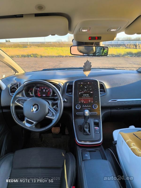 Zils Renault Grand Scenic 2018 Tartu, ar dzinēja tilpumu 1.30 L un nobraukumu 72 tūkst. km par 15500 €, foto 11 vietnē AUTOMOTO.COM.LV