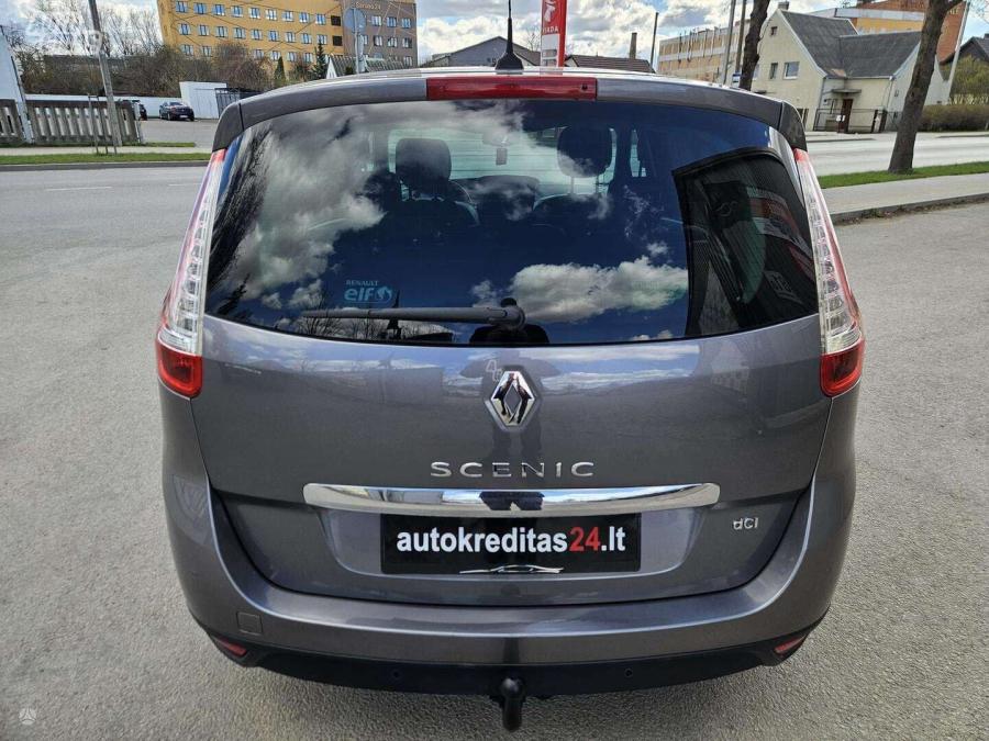 Brown Renault Grand Scenic 2012 in Siauliai, with an engine capacity of 1.60 L and mileage of 296 thousand km for 4750 €, photo 11 on AUTOMOTO.COM.LV