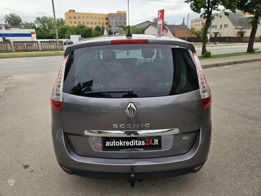 Brown Renault Grand Scenic 2012 in Siauliai, with an engine capacity of 1.60 L and mileage of 296 thousand km for 4050 €, photo 12 on AUTOMOTO.COM.LV