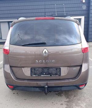 Brown Renault Grand Scenic 2013 in Kaunas, with an engine capacity of 1.46 L and mileage of 196 thousand km for 3800 €, photo 6 on AUTOMOTO.COM.LV
