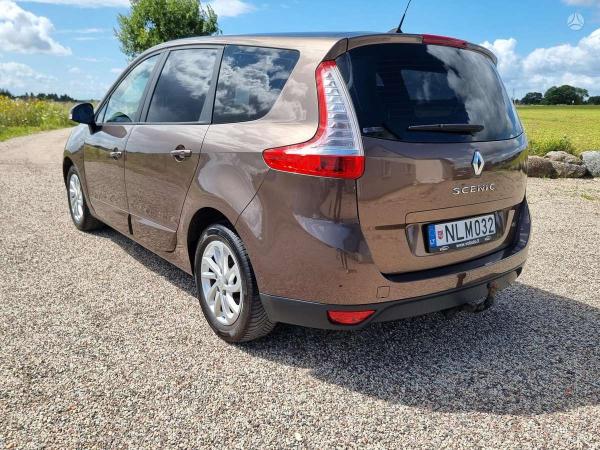 Brūns Renault Grand Scenic 2013 Viļņa, ar dzinēja tilpumu 1.46 L un nobraukumu 280 tūkst. km par 3950 €, foto 4 vietnē AUTOMOTO.COM.LV