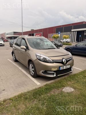 Brown Renault Grand Scenic 2014 in Riga, with an engine capacity of 1.50 L and mileage of 618 thousand km for 2500 €, photo  on AUTOMOTO.COM.LV