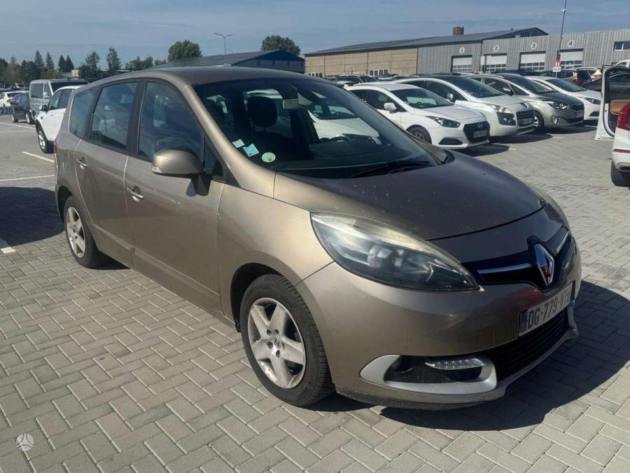 Brūns Renault Grand Scenic 2014 Tauragė, ar dzinēja tilpumu 1.46 L un nobraukumu 255 tūkst. km par 4200 €, foto 1 vietnē AUTOMOTO.COM.LV