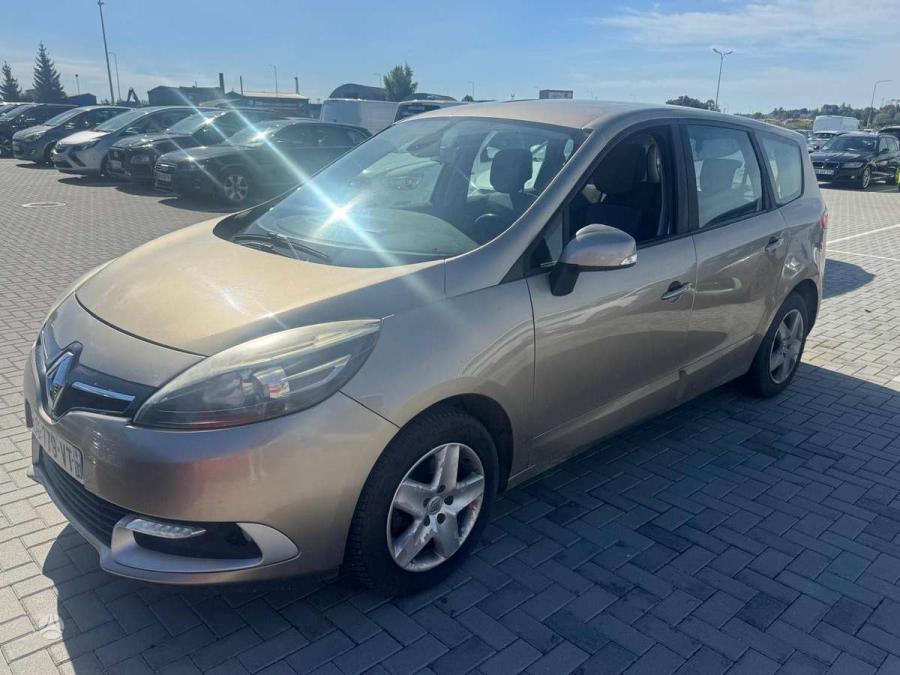 Brūns Renault Grand Scenic 2014 Tauragė, ar dzinēja tilpumu 1.46 L un nobraukumu 255 tūkst. km par 4200 €, foto 3 vietnē AUTOMOTO.COM.LV