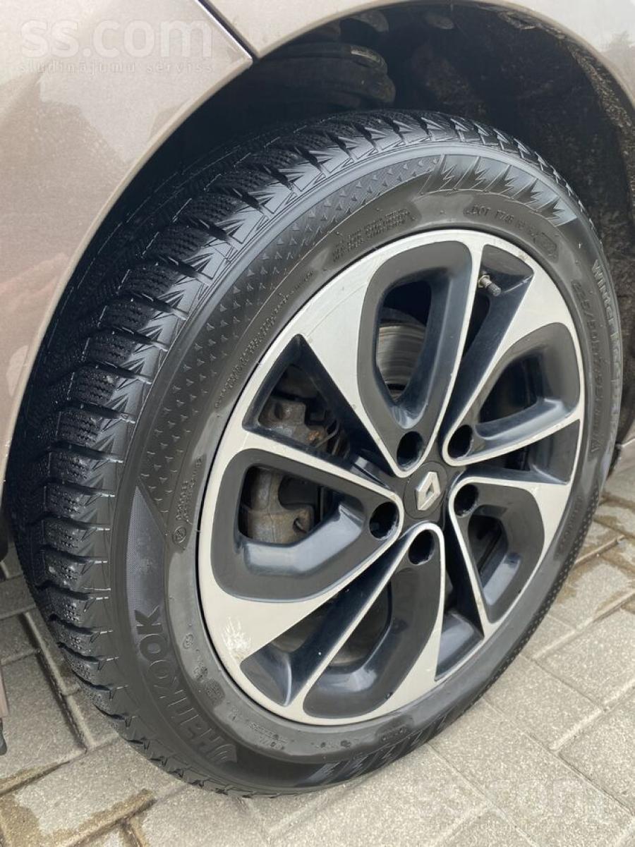 Brown Renault Grand Scenic 2014 in Jelgava, with an engine capacity of 1.60 L and mileage of 241 thousand km for 4900 €, photo 7 on AUTOMOTO.COM.LV