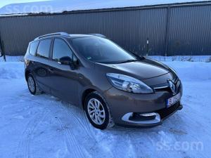 Brown Renault Grand Scenic 2015 in Ogre, with an engine capacity of 1.20 L and mileage of 123 thousand km for 5550 €, photo 3 on AUTOMOTO.COM.LV