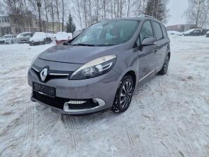 Brūns Renault Grand Scenic 2015 Ukmergė, ar dzinēja tilpumu 1.46 L un nobraukumu 230 tūkst. km par 3150 €, foto  vietnē AUTOMOTO.COM.LV