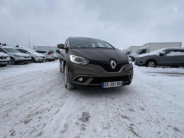 Brūns Renault Grand Scenic 2017 Tauragė, ar dzinēja tilpumu 1.60 L un nobraukumu 207 tūkst. km par 7300 €, foto 2 vietnē AUTOMOTO.COM.LV