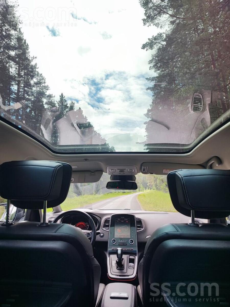 Brown Renault Grand Scenic 2017 in Madona, with an engine capacity of 1.50 L and mileage of 174 thousand km for 10899 €, photo 11 on AUTOMOTO.COM.LV