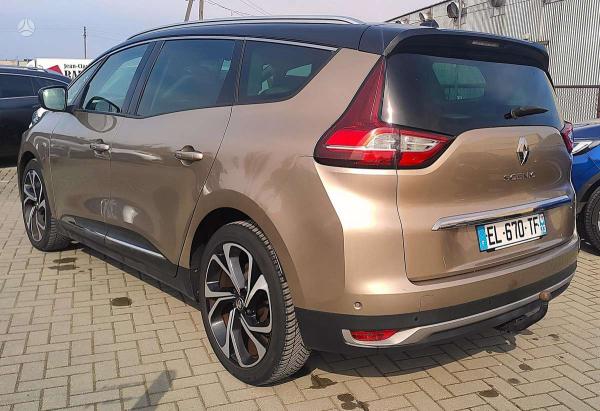 Brūns Renault Grand Scenic 2017 Tauragė, ar dzinēja tilpumu 1.60 L un nobraukumu 249 tūkst. km par 8899 €, foto 3 vietnē AUTOMOTO.COM.LV