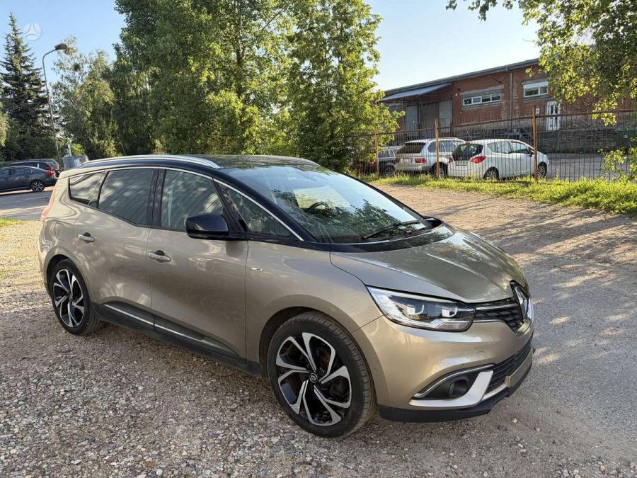 Brūns Renault Grand Scenic 2017 Ukmergė, ar dzinēja tilpumu 1.20 L un nobraukumu 187 tūkst. km par 5950 €, foto 5 vietnē AUTOMOTO.COM.LV