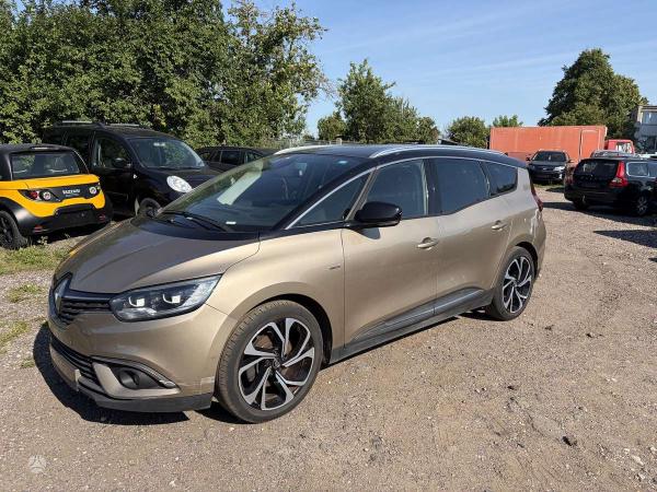 Brūns Renault Grand Scenic 2017 Ukmergė, ar dzinēja tilpumu 1.20 L un nobraukumu 187 tūkst. km par 5650 €, foto 1 vietnē AUTOMOTO.COM.LV