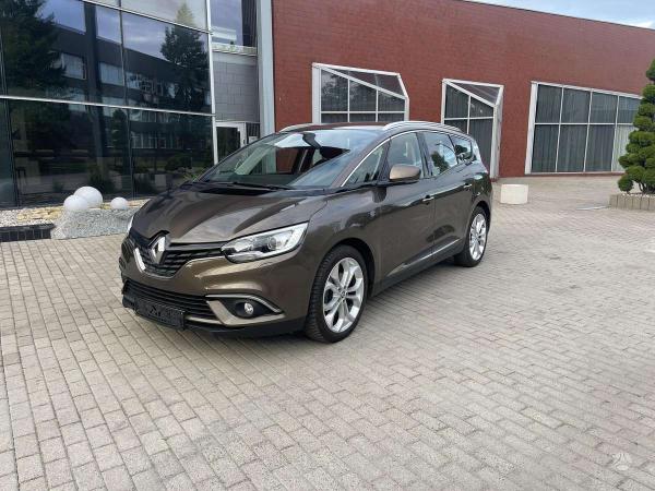Renault Grand Scenic 2017 Marijampole vietnē Brūns Renault Grand Scenic 2017 Marijampole, ar dzinēja tilpumu 1.20 L un nobraukumu 187 tūkst. km par 6900 €, foto 1 vietnē AUTOMOTO.COM.LV