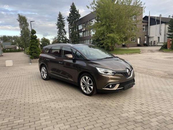 Renault Grand Scenic 2017 Marijampole vietnē Brūns Renault Grand Scenic 2017 Marijampole, ar dzinēja tilpumu 1.20 L un nobraukumu 187 tūkst. km par 6900 €, foto 7 vietnē AUTOMOTO.COM.LV