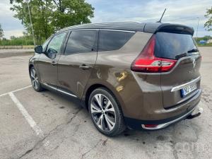 Brūns Renault Grand Scenic 2018 Jelgava, ar dzinēja tilpumu 1.50 L un nobraukumu 160 tūkst. km par 12200 €, foto 4 vietnē AUTOMOTO.COM.LV