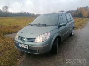Zaļš Renault Grand Scenic 2005 Alūksne, ar dzinēja tilpumu 1.90 L un nobraukumu 280 tūkst. km par 1100 €, foto  vietnē AUTOMOTO.COM.LV