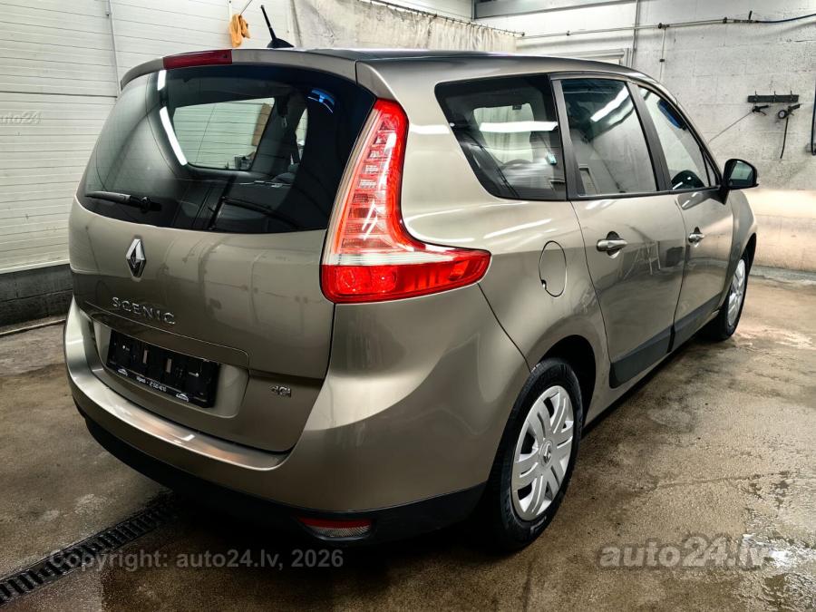 Grey Renault Grand Scenic 2010 in Viljandi, with an engine capacity of 1.90 L and mileage of 187 thousand km for 4190 €, photo 16 on AUTOMOTO.COM.LV