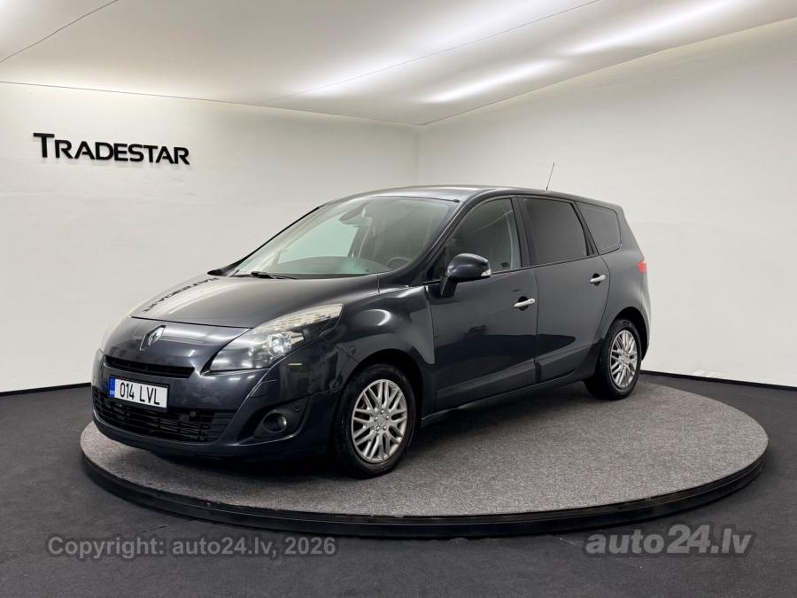 Grey Renault Grand Scenic 2010 in Parnu, with an engine capacity of 1.90 L and mileage of 328 thousand km for 2490 €, photo 1 on AUTOMOTO.COM.LV