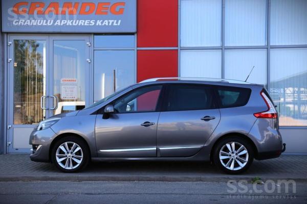 Pelēks Renault Grand Scenic 2013 Rīga, ar dzinēja tilpumu 1.60 L un nobraukumu 0 tūkst. km par 2595 €, foto 3 vietnē AUTOMOTO.COM.LV